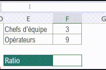 =PGCD : calculer et simplifier des ratios facilement sur Excel