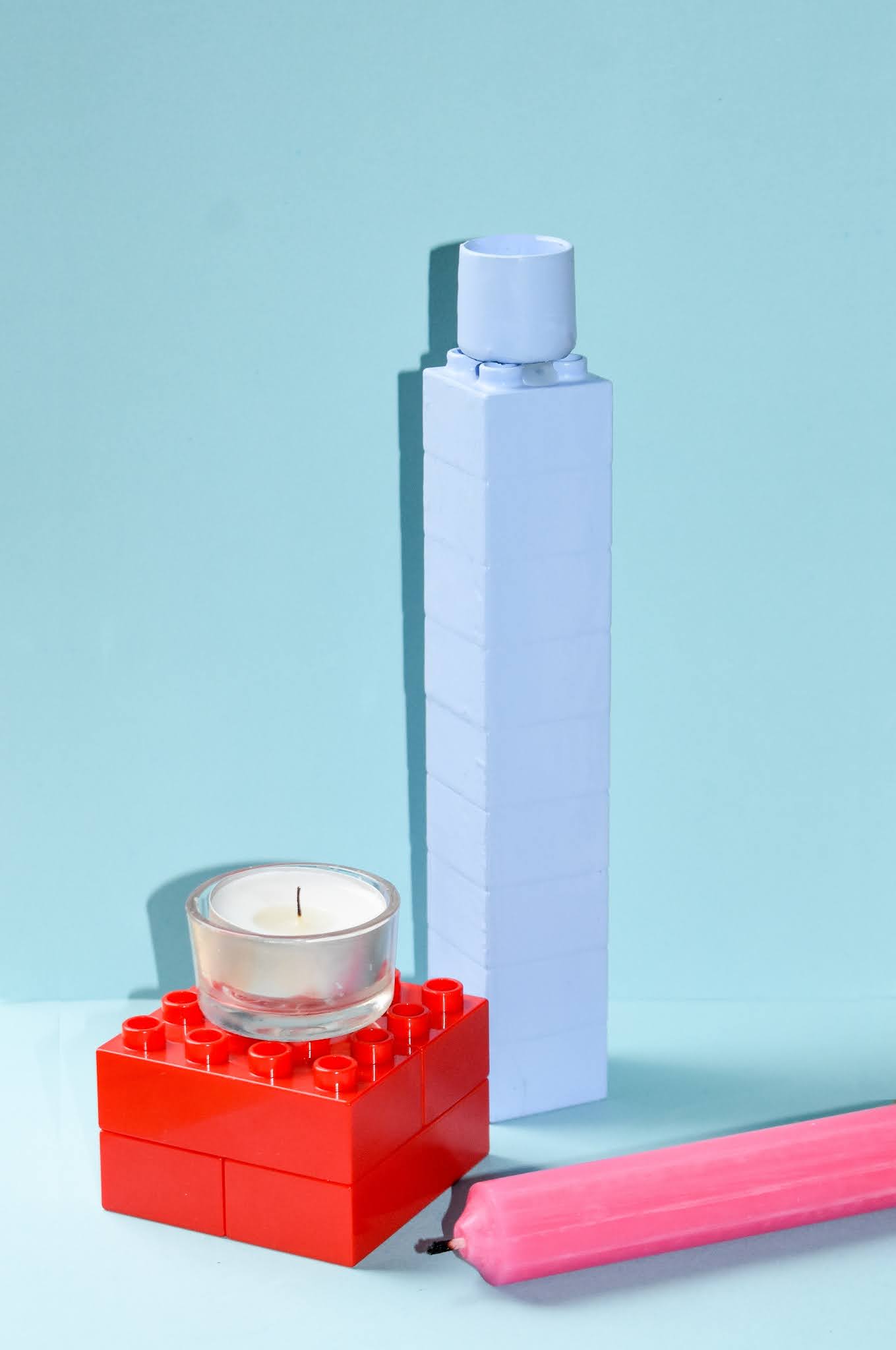 Lego Candle Holder - by Katrin - OFF COLOR studio