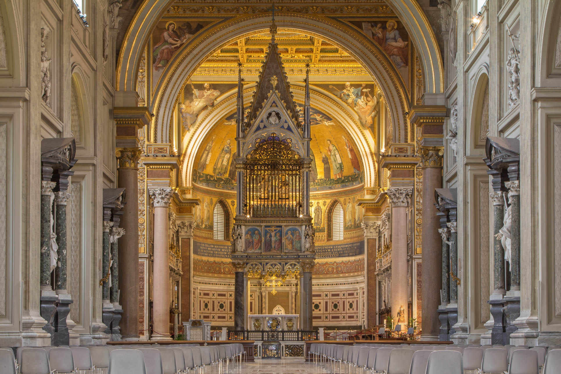 The Throne Room of the Pope - by James and Evan Amato