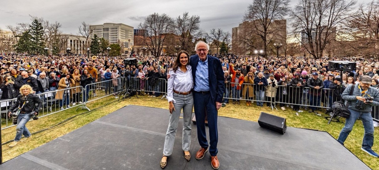 AOC To Join Bernie Sanders On The Entire West Coast Fighting Oligarchy Tour