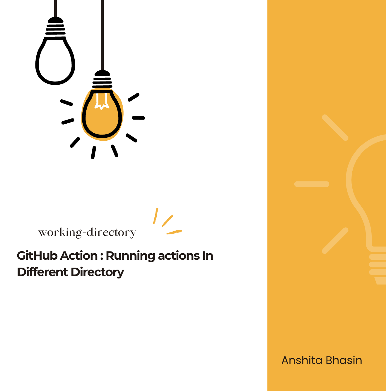 GitHub Action Tip: Running actions In Different Directory