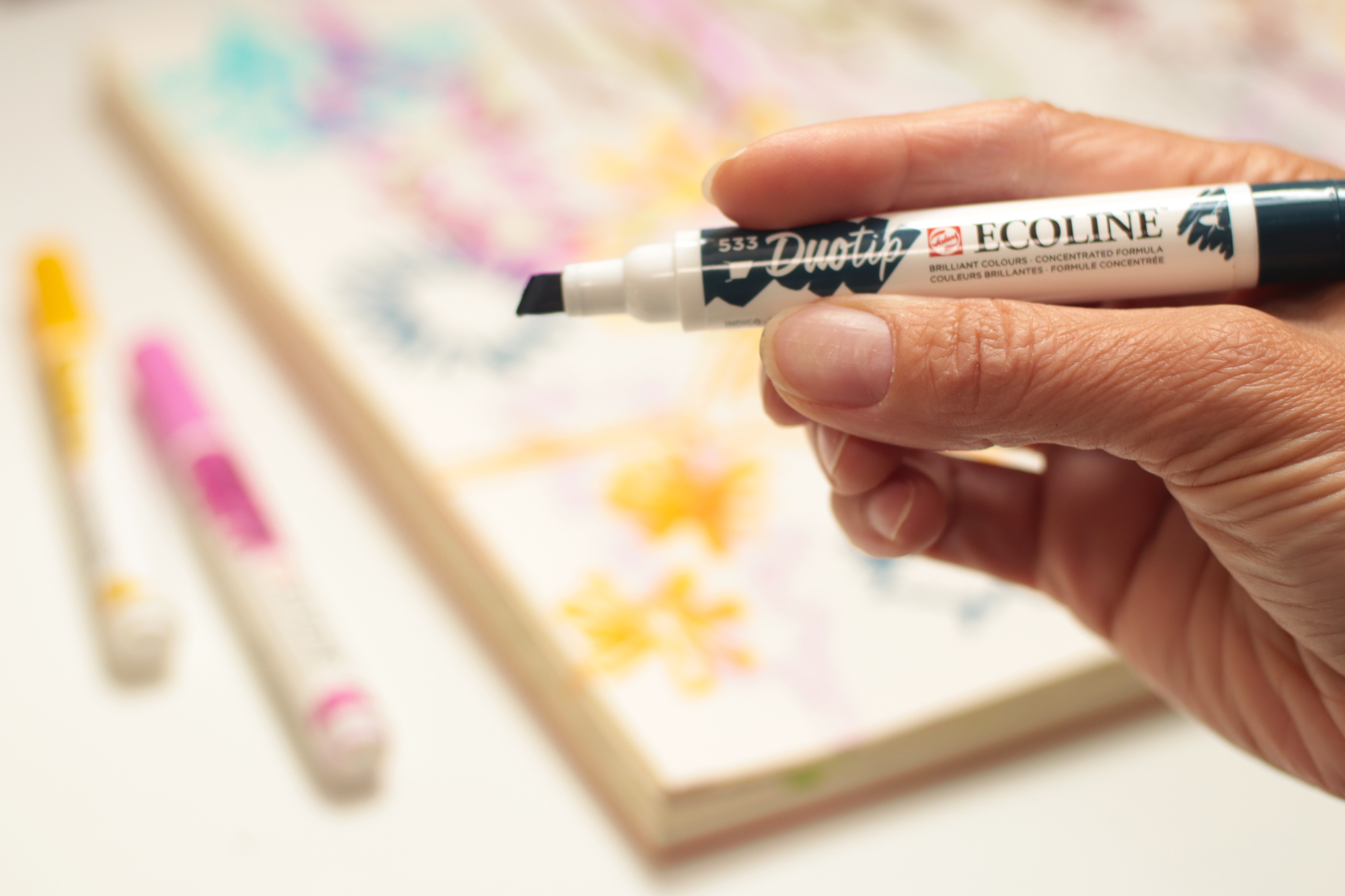 How to be bold in your sketches - by Melanie Chadwick