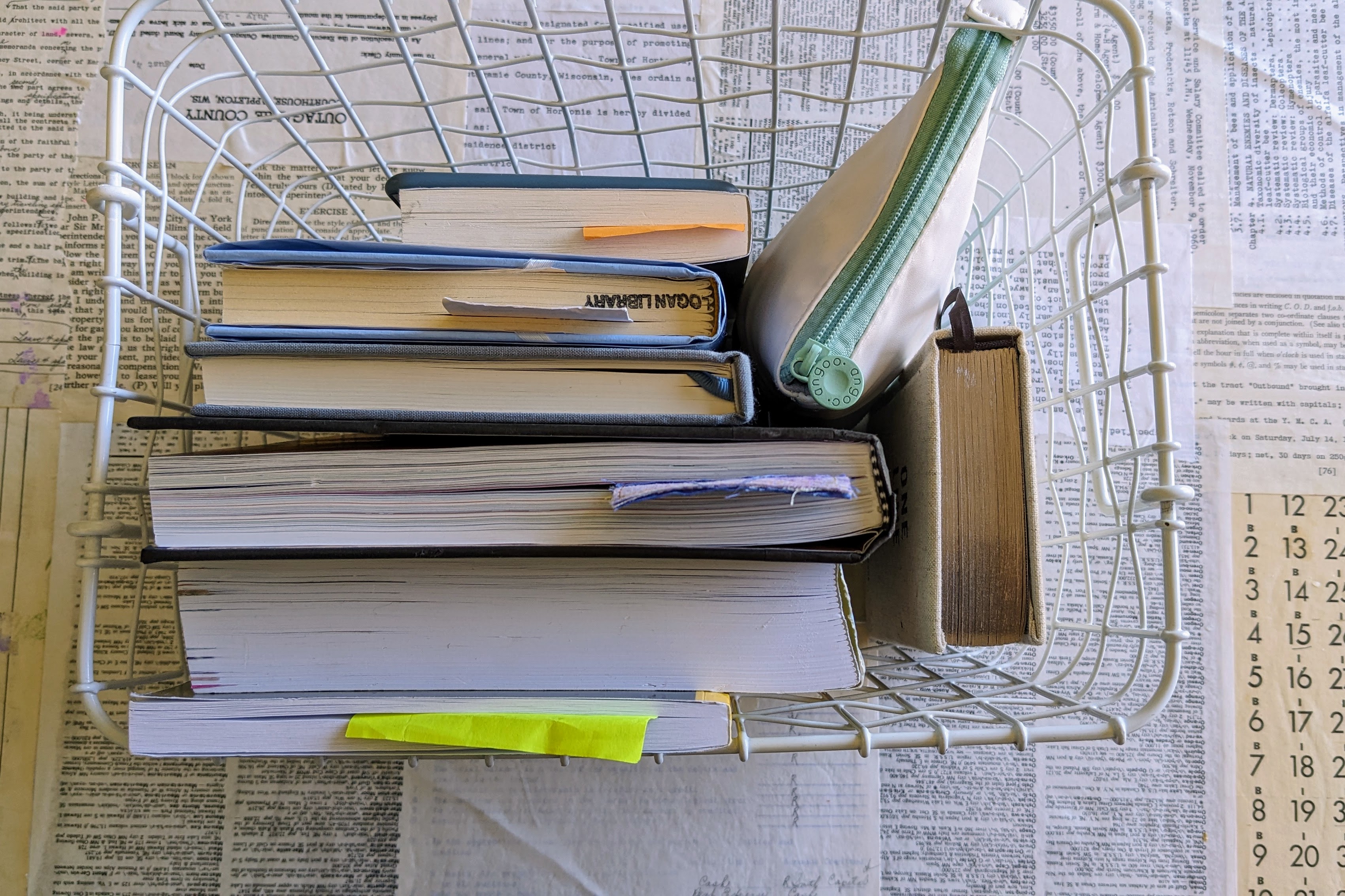 What's in my Morning Book Basket