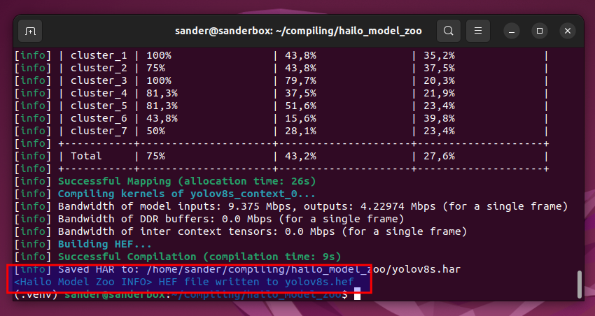 Deploying a custom YOLOv8 model on Raspberry Pi 5 with Hailo AI Hat+