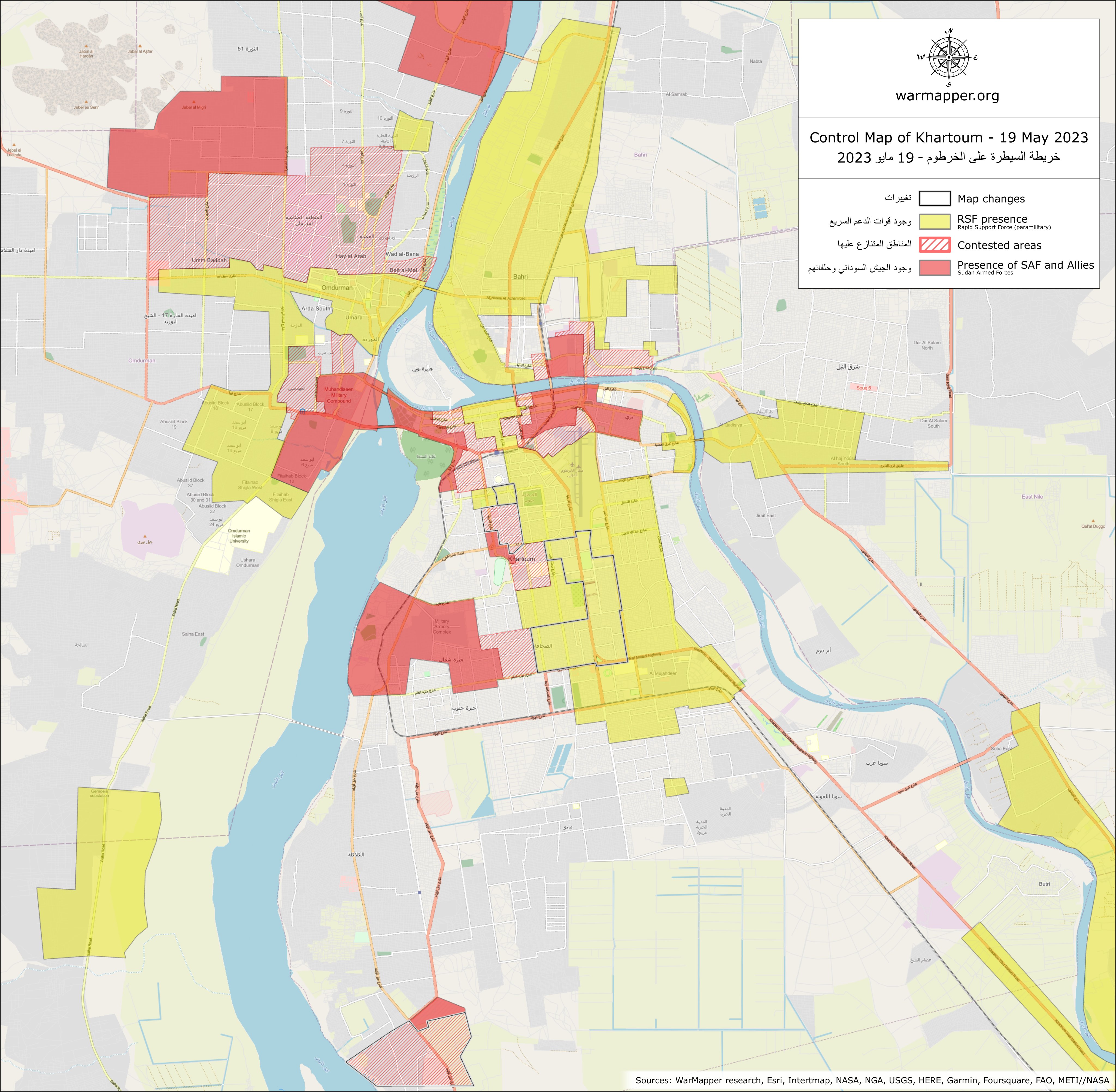 Sudan's history and current conflict. - War Mapper
