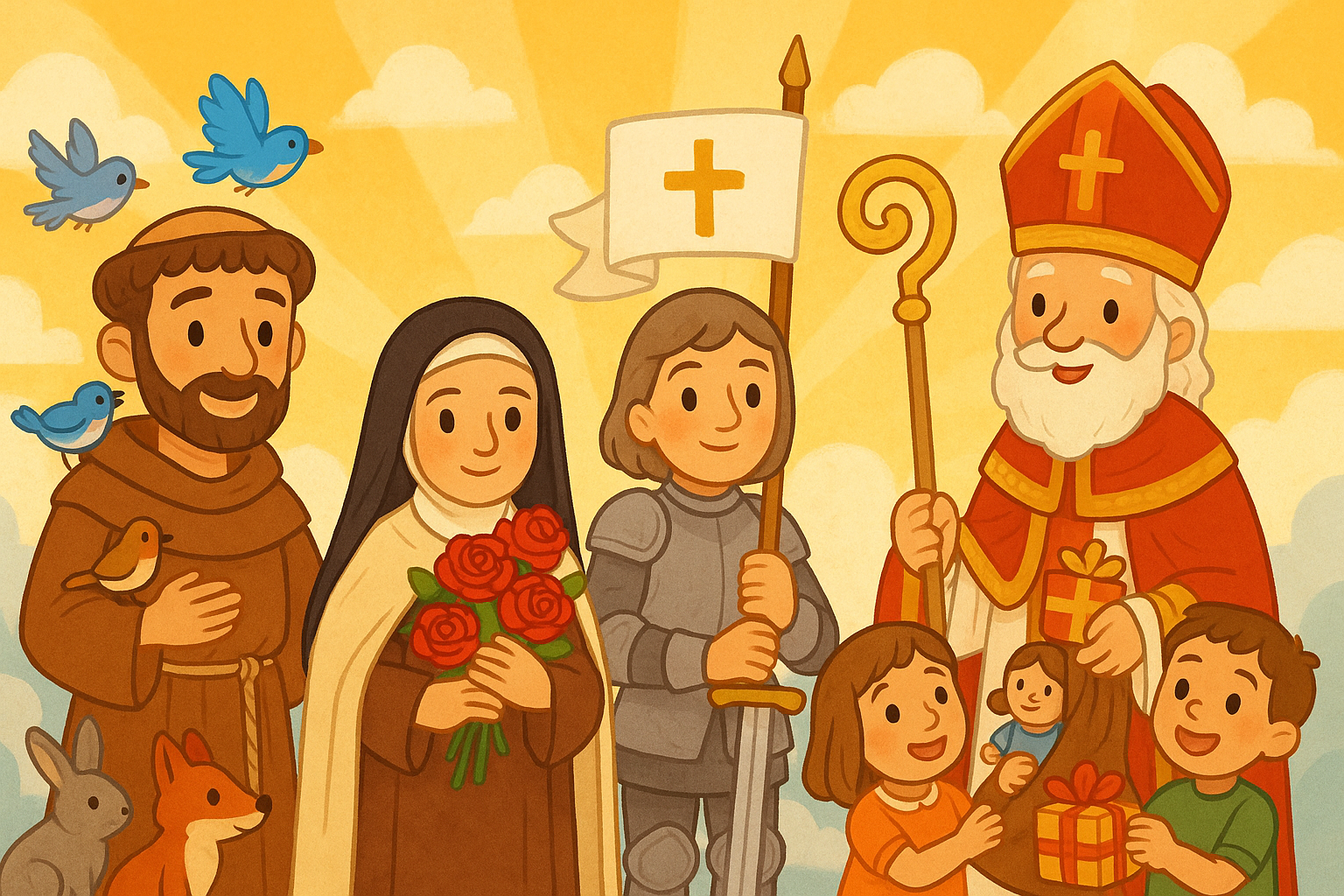 Catholic Saints for Children - Journeys of Faith Newsletter