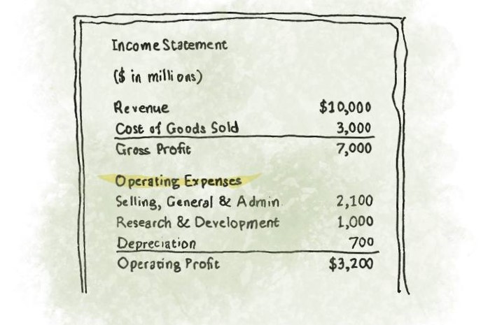The Income Statement - Operating Expenses (Financial Statements 2.2)