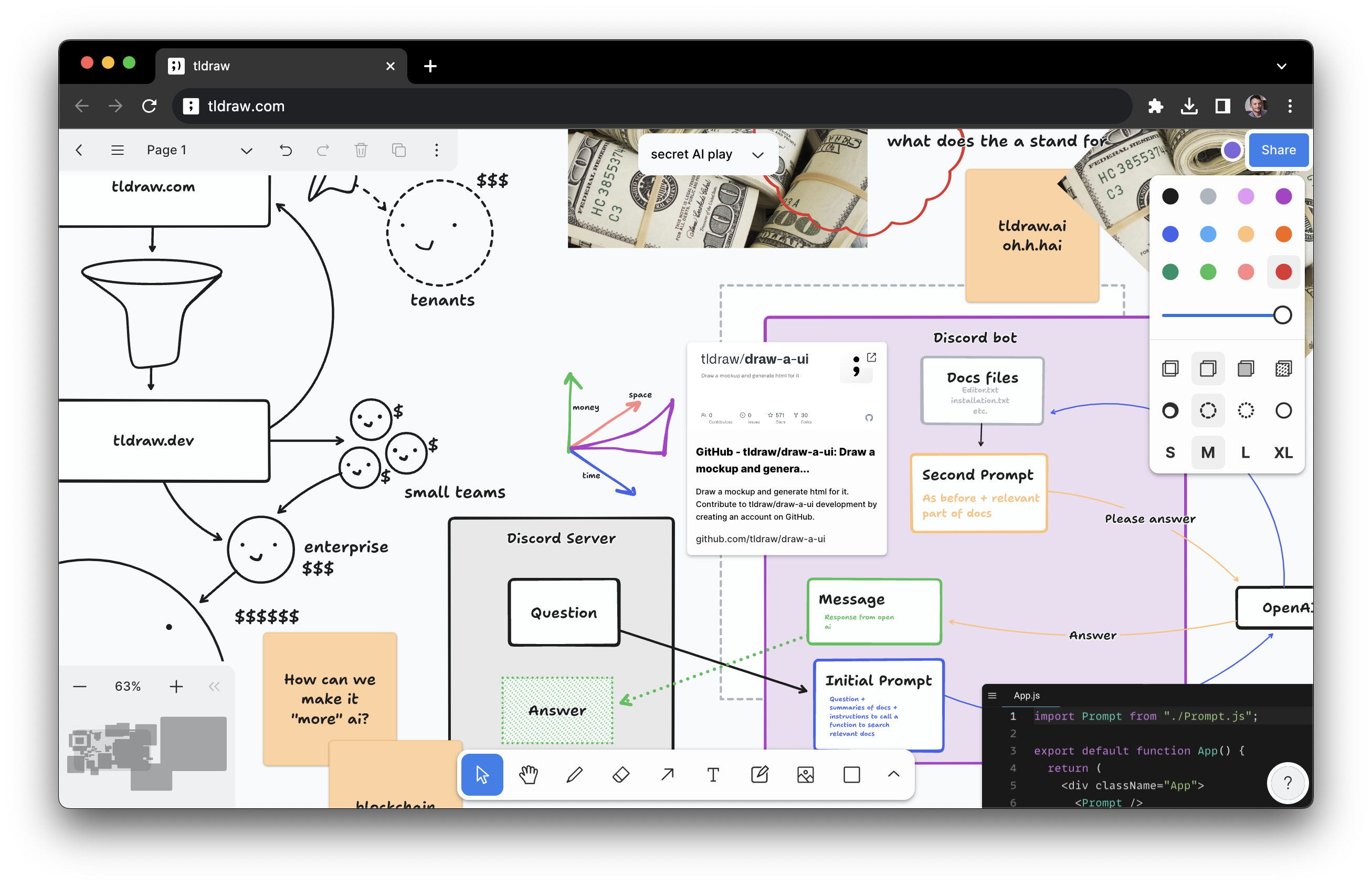 tldraw raised another $2M - by Steve Ruiz - tldraw