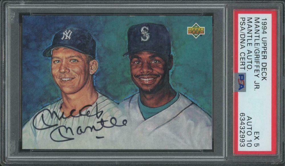 How the Mantle-Griffey Dual Auto Card Became the Crown Jewel of Upper ...