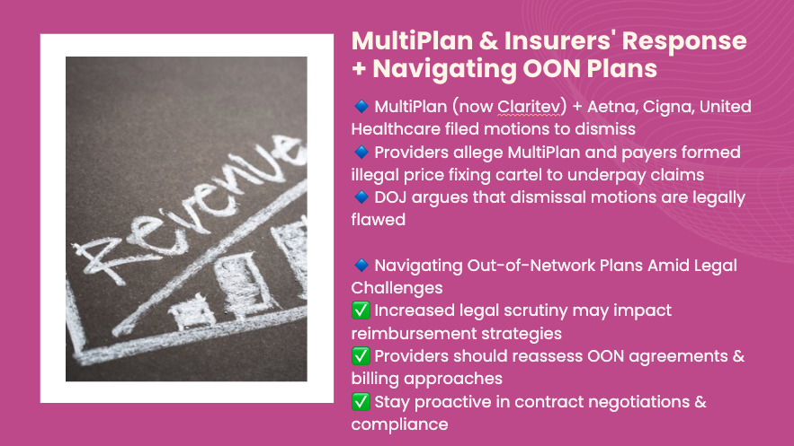 April 2025: DOJ’s Case Against Claritev (MultiPlan)