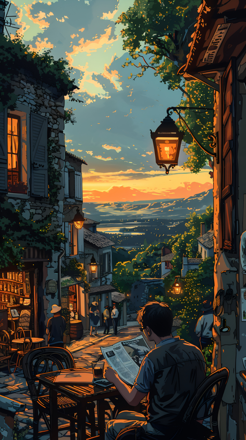 Resolute John Florio at the French embassy