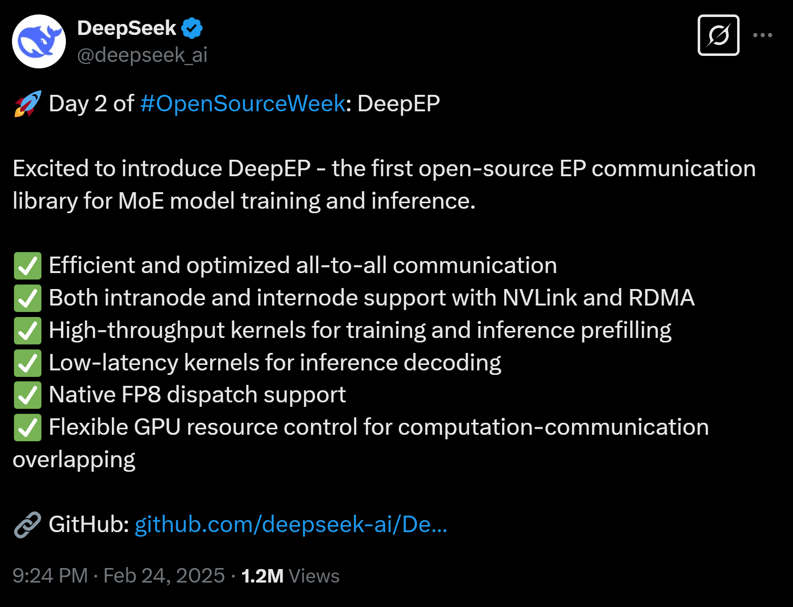 DeepSeek’s Open Source Week: Sharing the Future of AI Efficiency