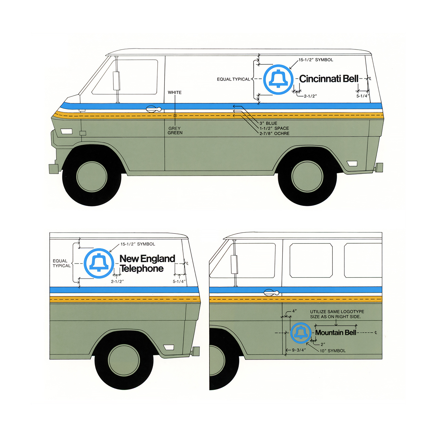 Revealed! The story of Saul Bass' logo for AT&T – Logo Histories