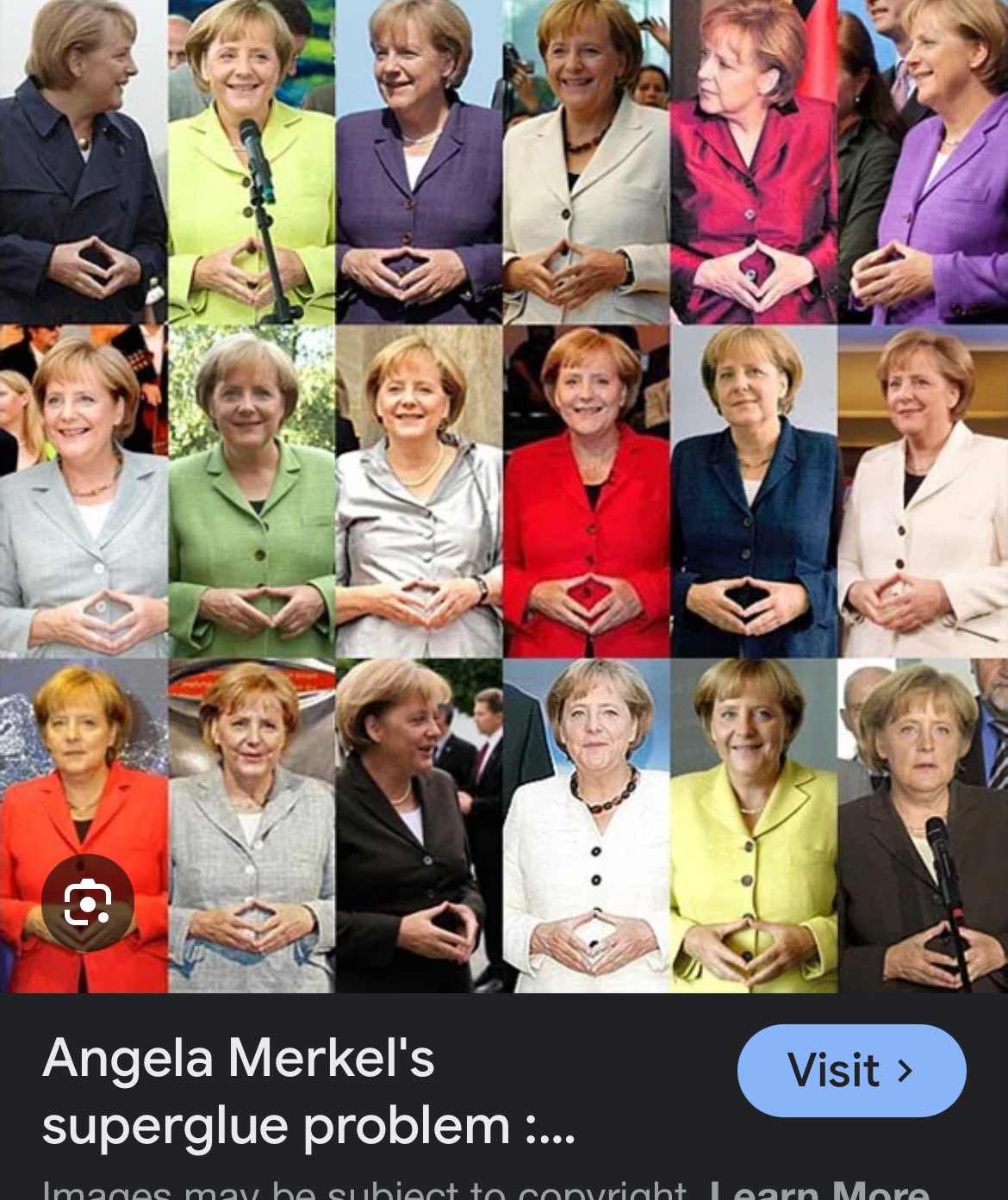 Looking at the "tip of the spear" hand gesture