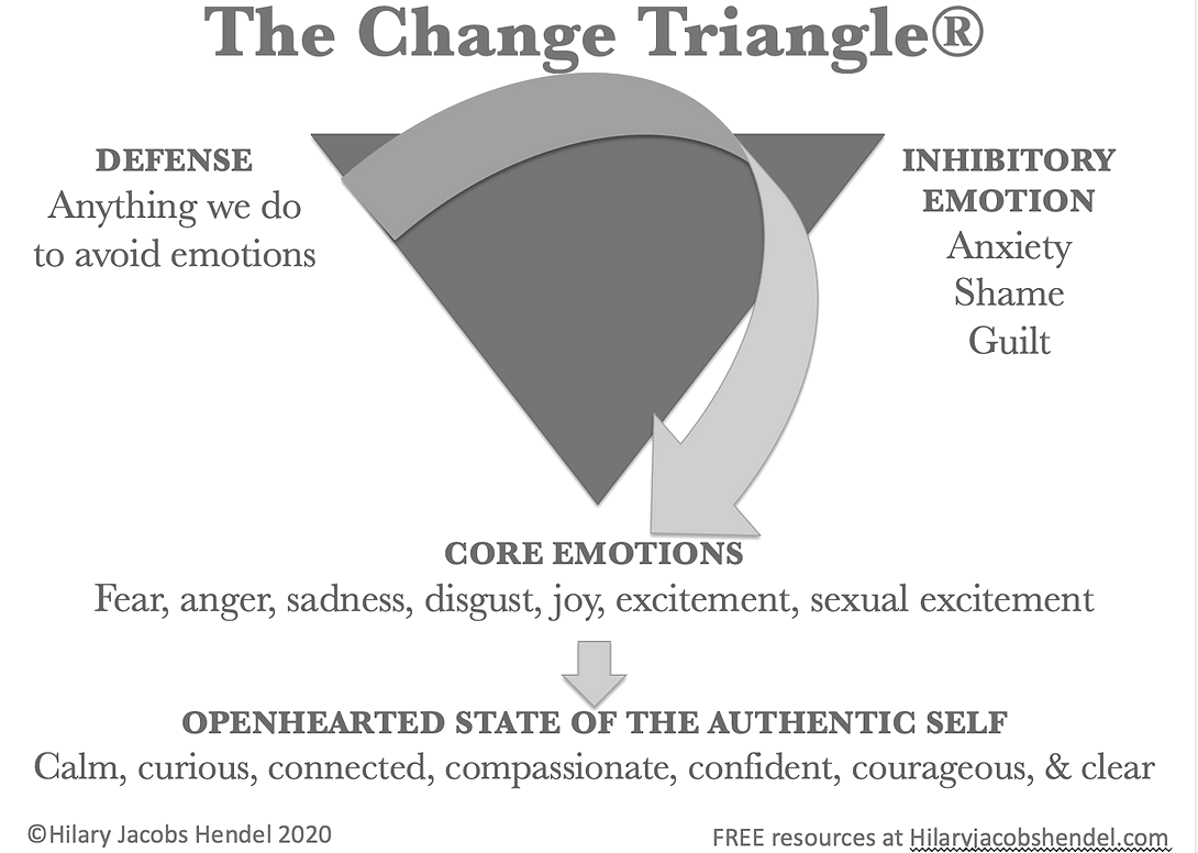 Change Triangle - by Alexandra Weiss - Library of Feelings