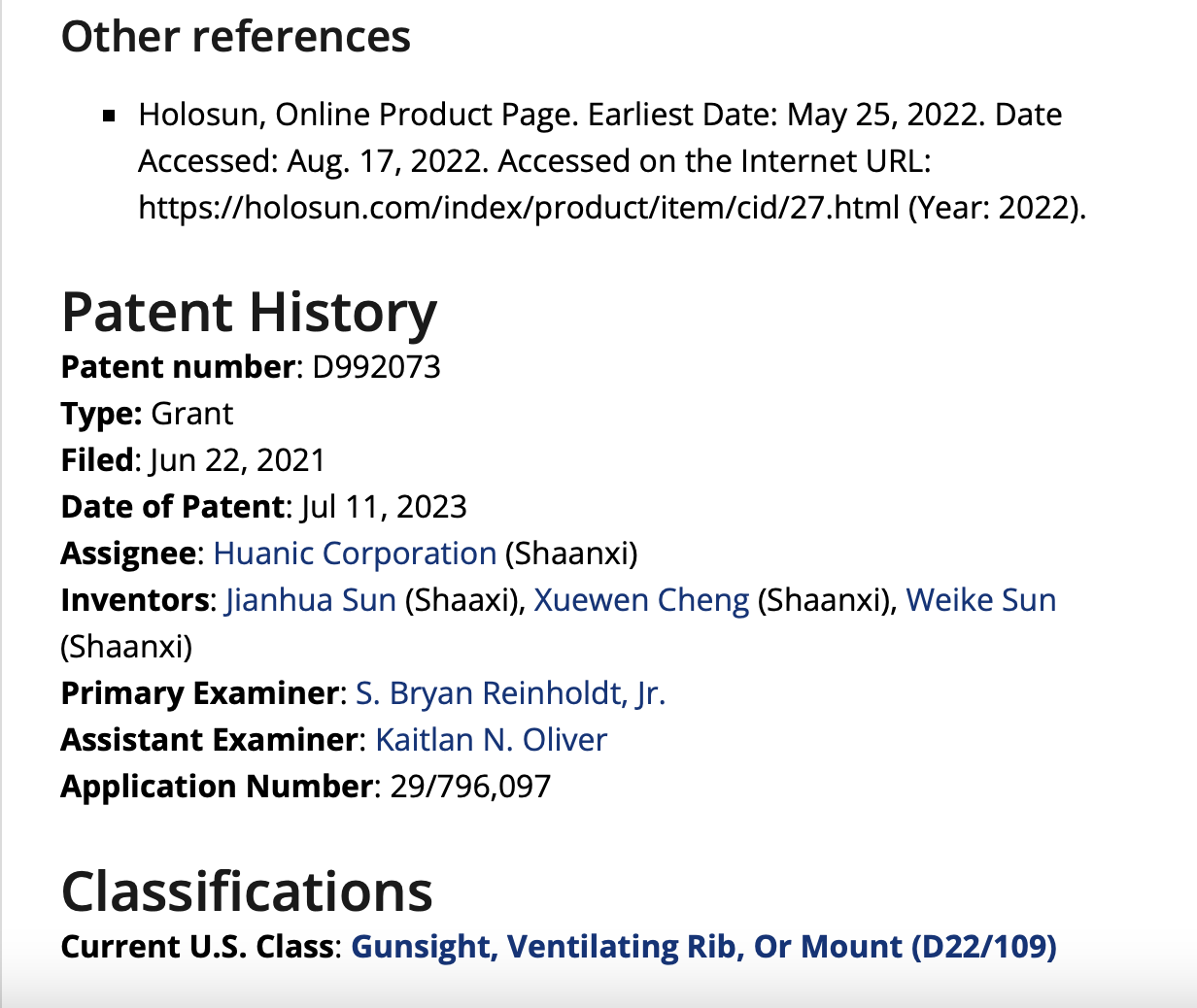 Holosun - Chinese or American? - Vermilion China