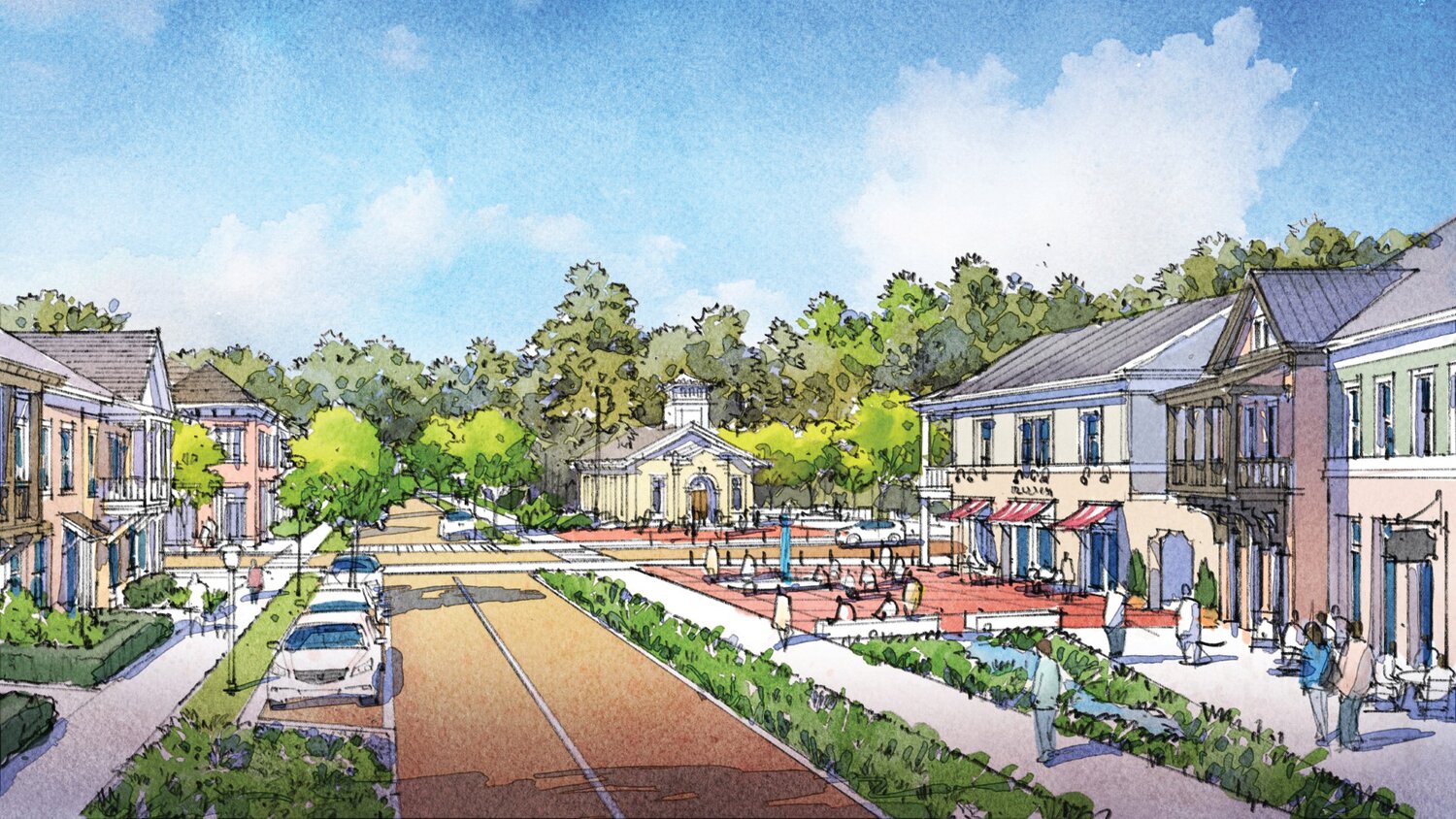 Approved: 4,000-Home 'New Urban' Town With a Country Feel and No Lawns