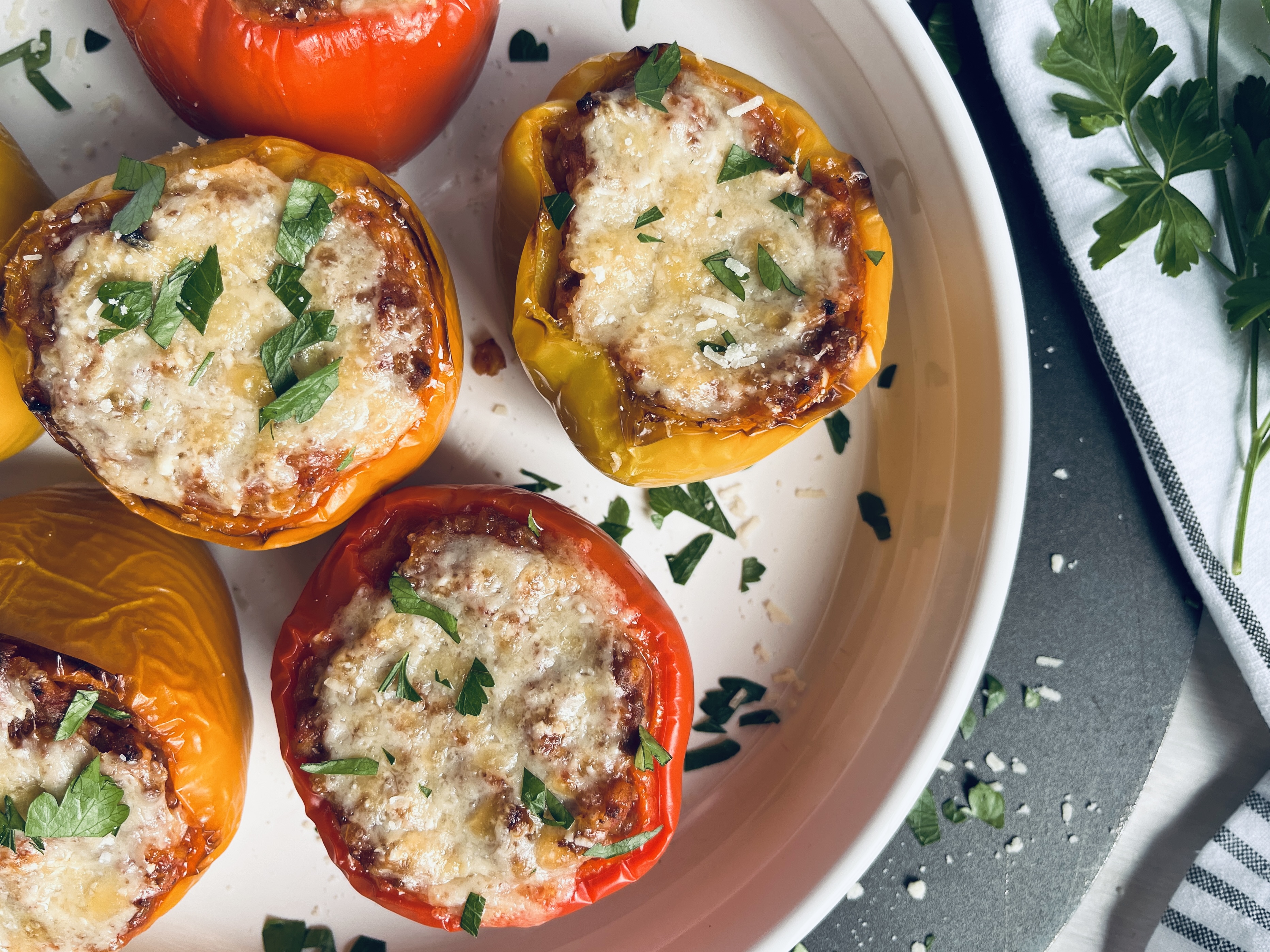 Classic Stuffed Peppers - by Darlene Zimmerman, MS, RD