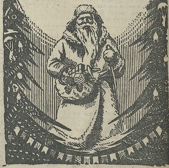 Dedushka Moroz and his skeletons