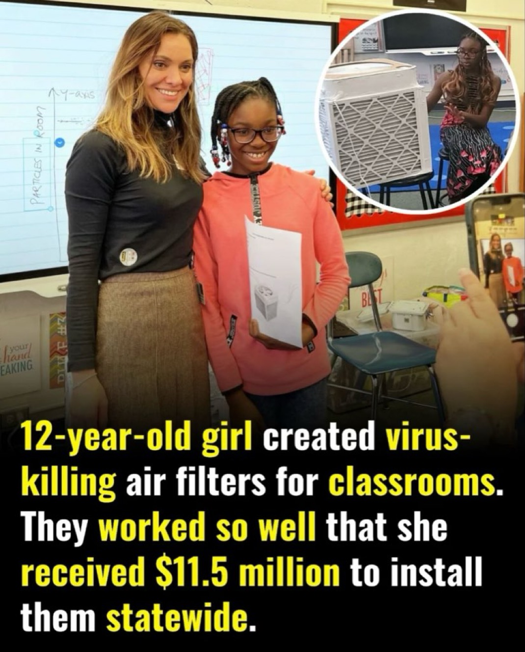 Fixing Education on Substack: "Middle schooler Eniola Shokunbi's $60 DIY air filter project just ...