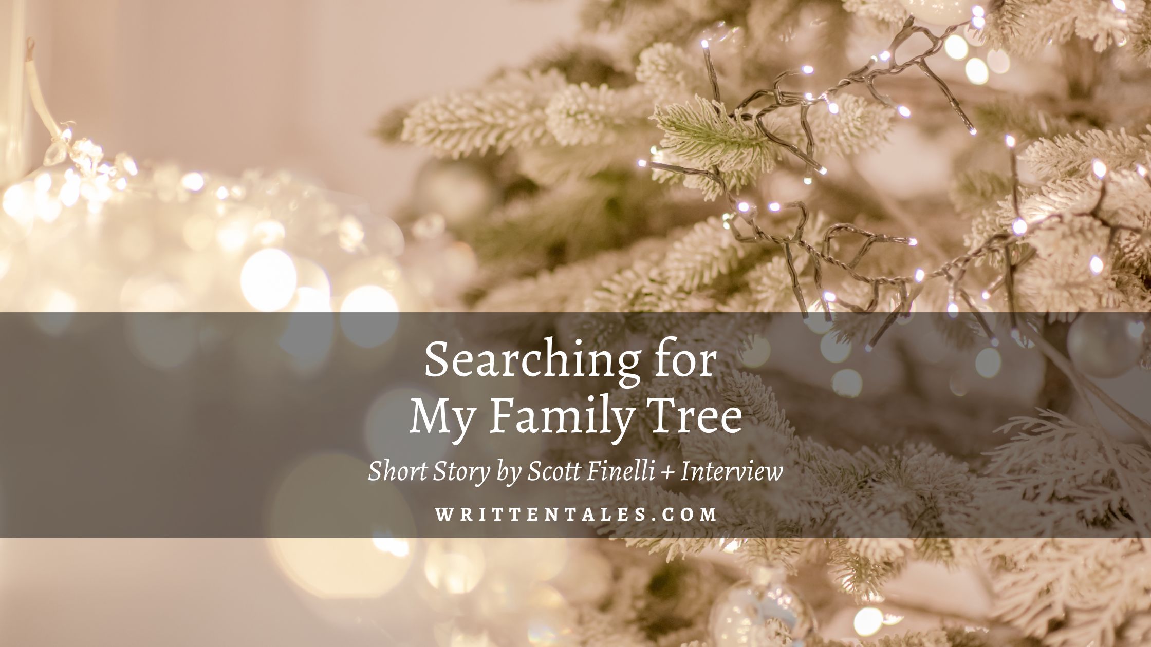 Searching for My Family Tree by Scott Finelli, Short Story on 1960s ...
