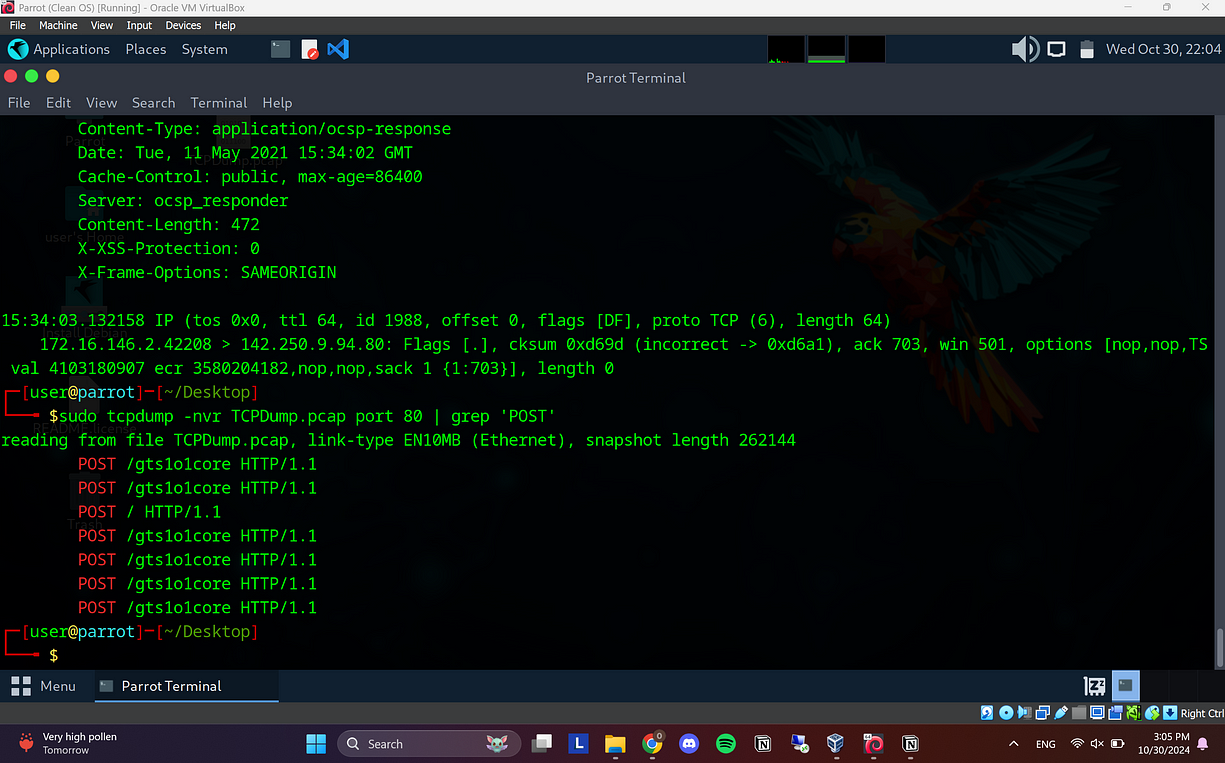 Analyzing Network Traffic with TCPDump - by Omar Haggag