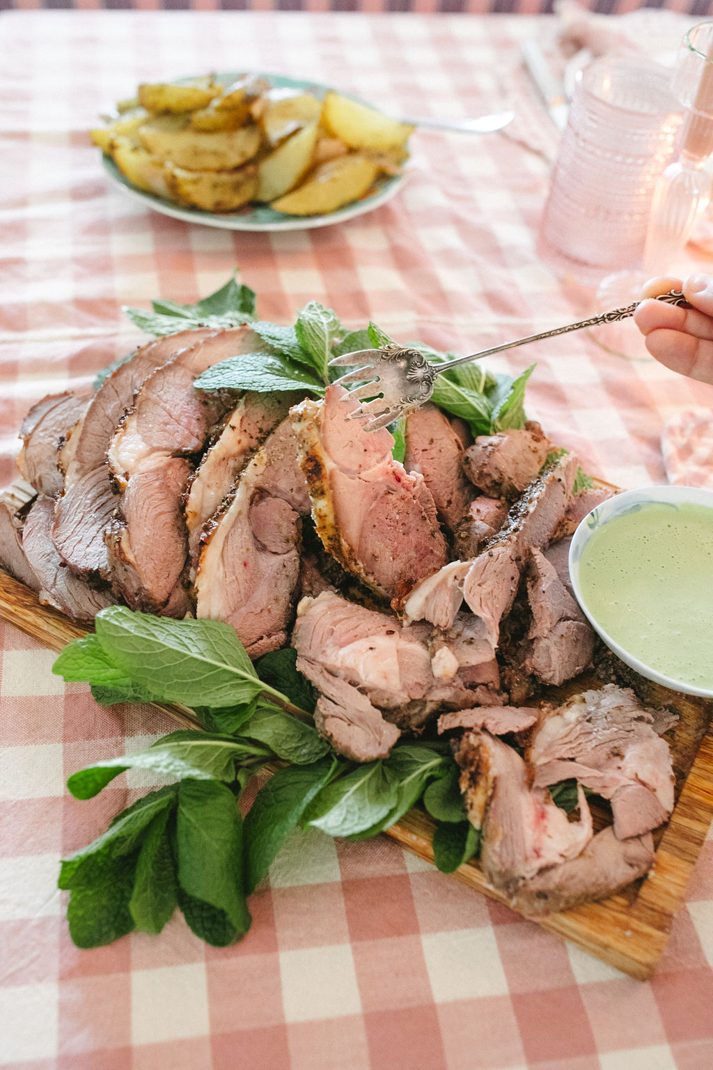 the ultimate easy-but-fancy spring menu