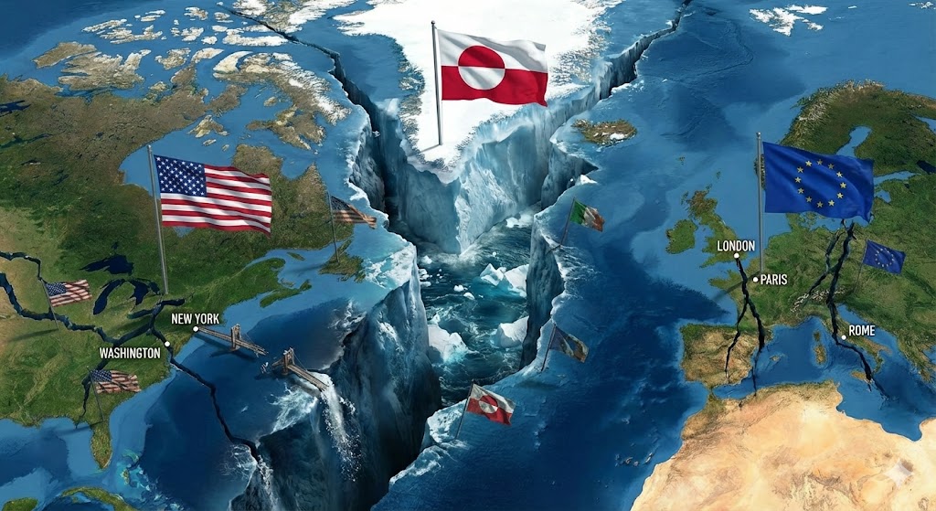 The Irreversible Split of the West – The Burning Platform