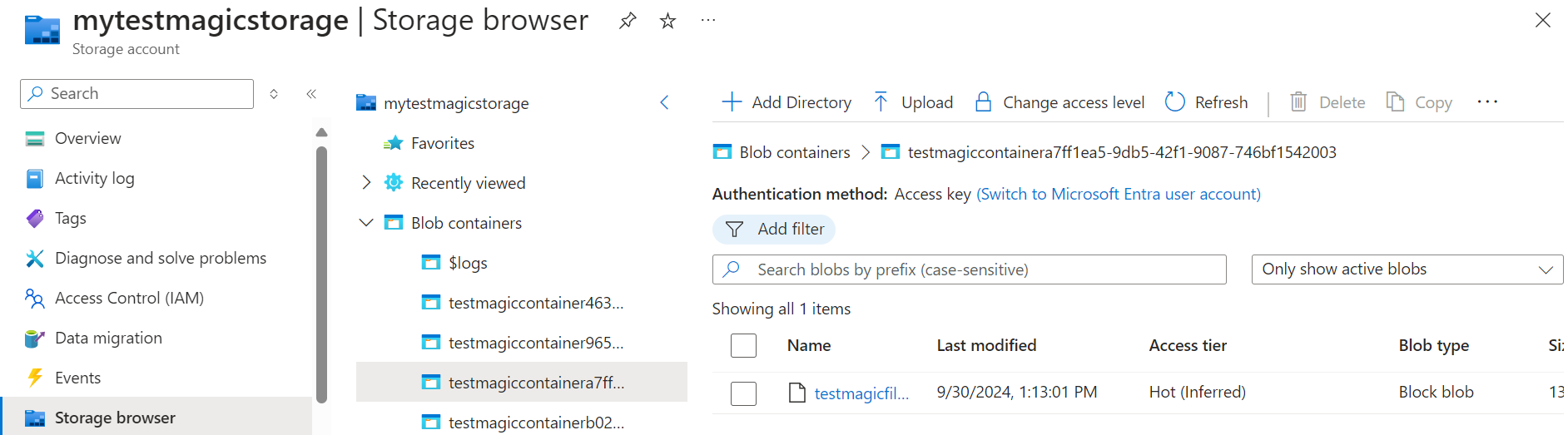 Tutorial: Azure Blob Storage client library for .NET
