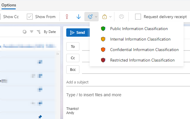 Data Classification and Sensitivity Labels in M365
