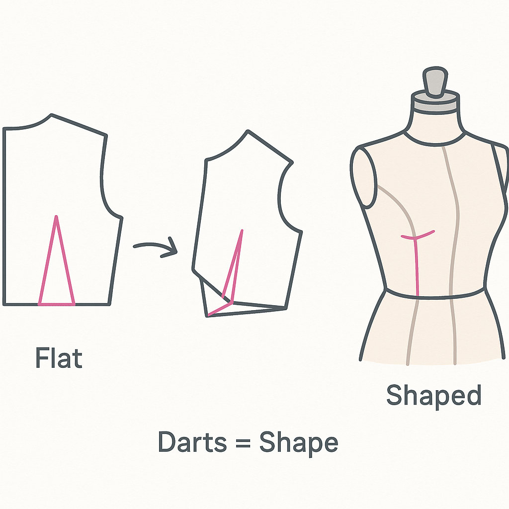 The Hidden Heroes of Fashion: How Darts Shape Everything You Wear