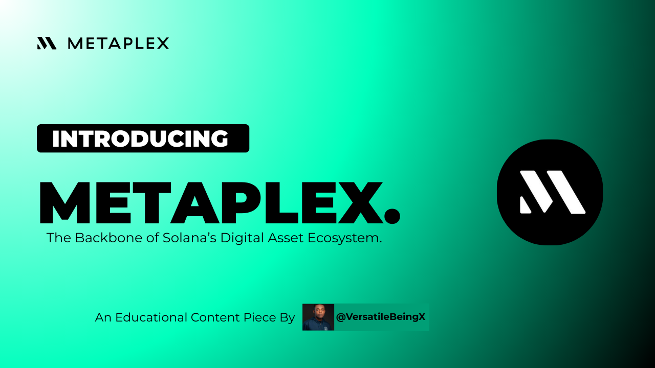 Metaplex: The Backbone of Solana’s Digital Asset Ecosystem