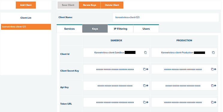 Getting started with Kore Wireless Connectivity API