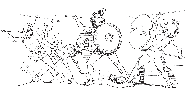 The Trojan War : The Deeds and Death of Patroclus 2/2