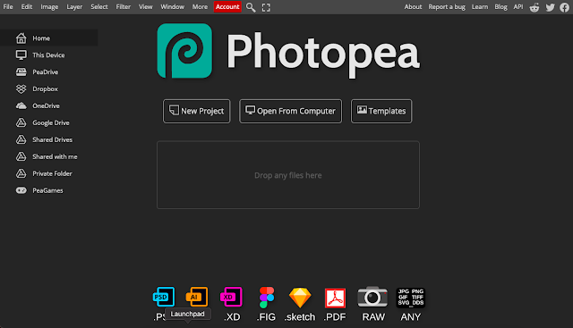 Photopea: El editor de imágenes web gratuito que desafía a los gigantes