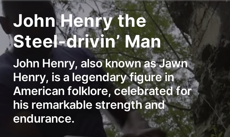John Henry the Steel-drivin’ Man - by Frederick R Smith