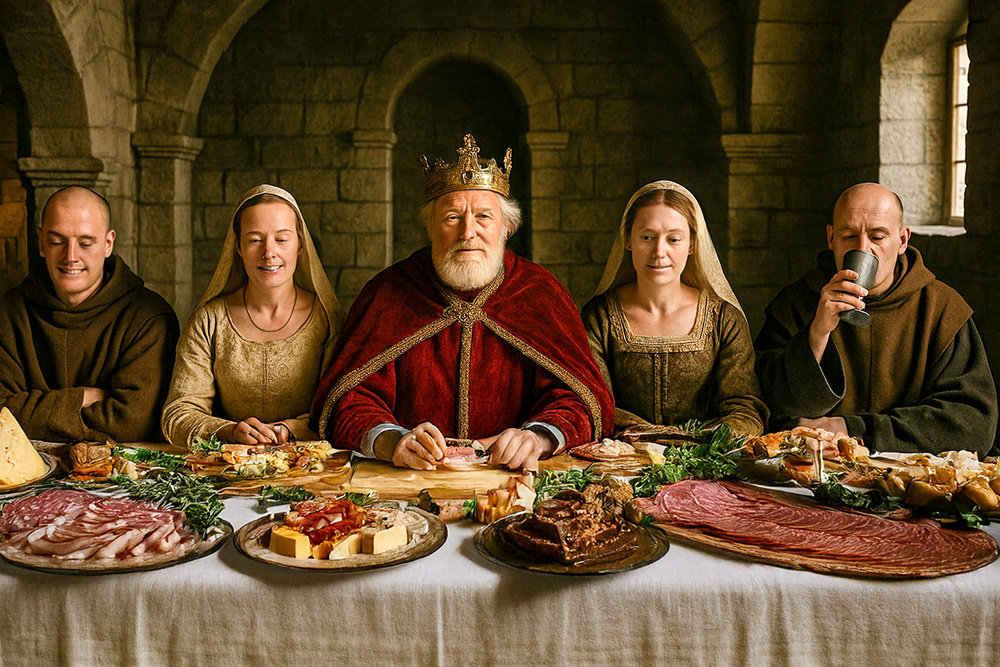 The Medieval Table: Between Feasting and Fasting