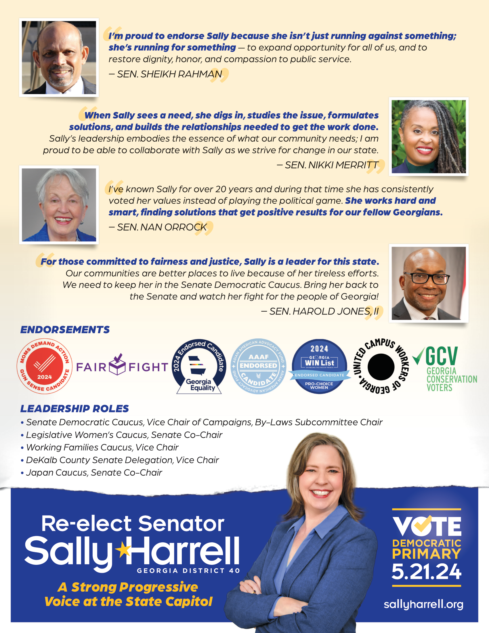 Sally’s Senate Snapshot | Senator Sally Harrell | Substack