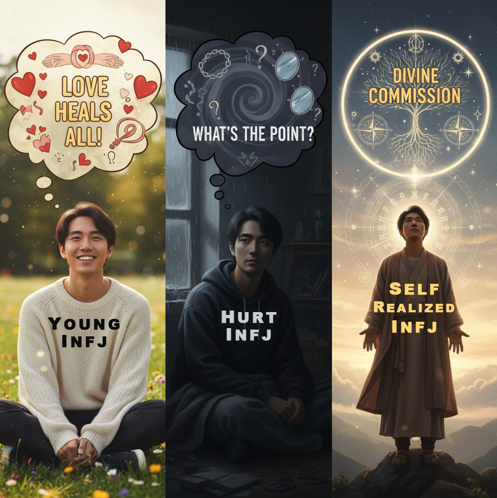 The 3 Stages of INFJ Evolution - marwar