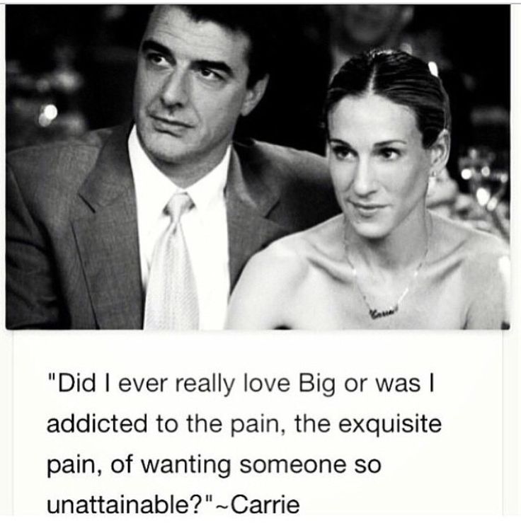 The Carrie-Big Conundrum: Love or Lessons?