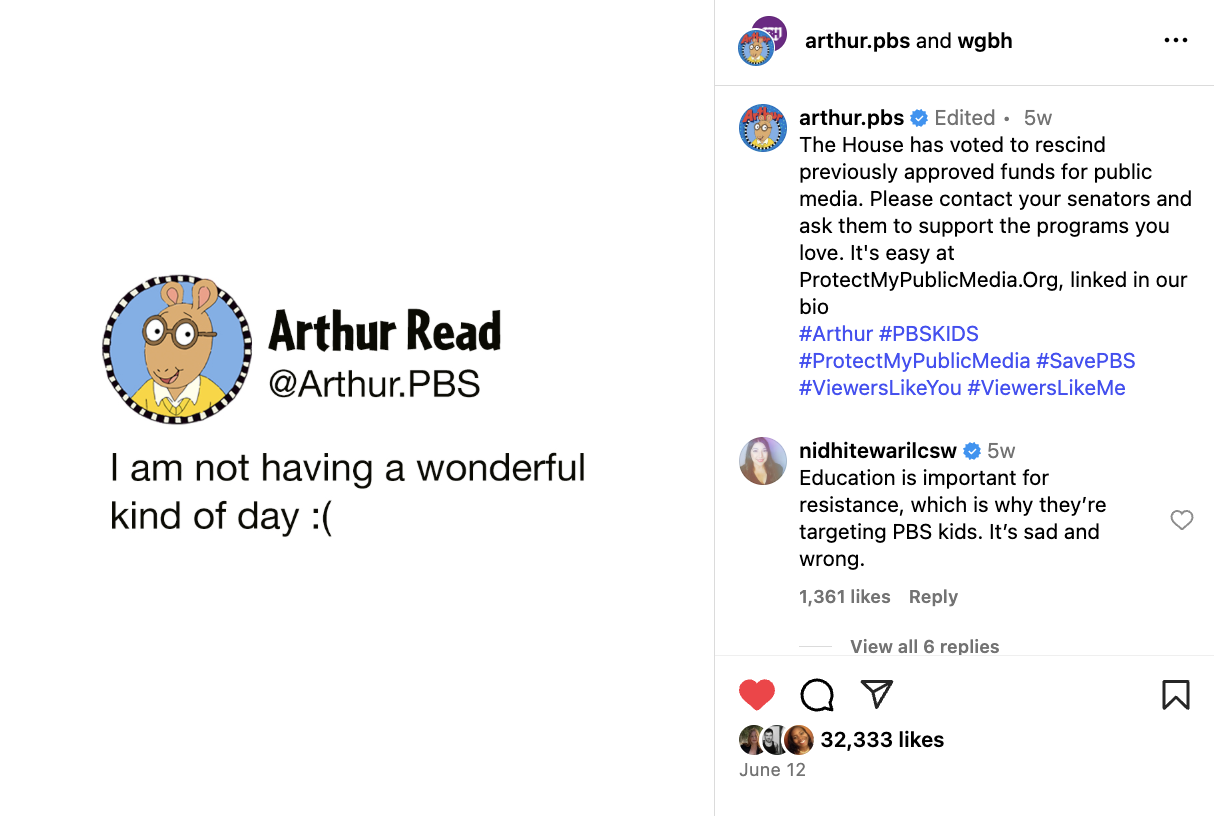 Why Arthur finally posted the fist meme - by Rachel Karten