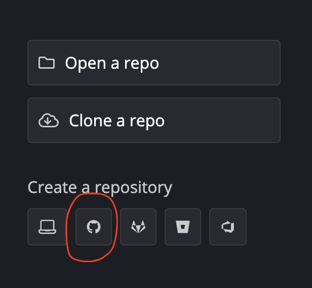 GitHub, creating a repository and linking your project
