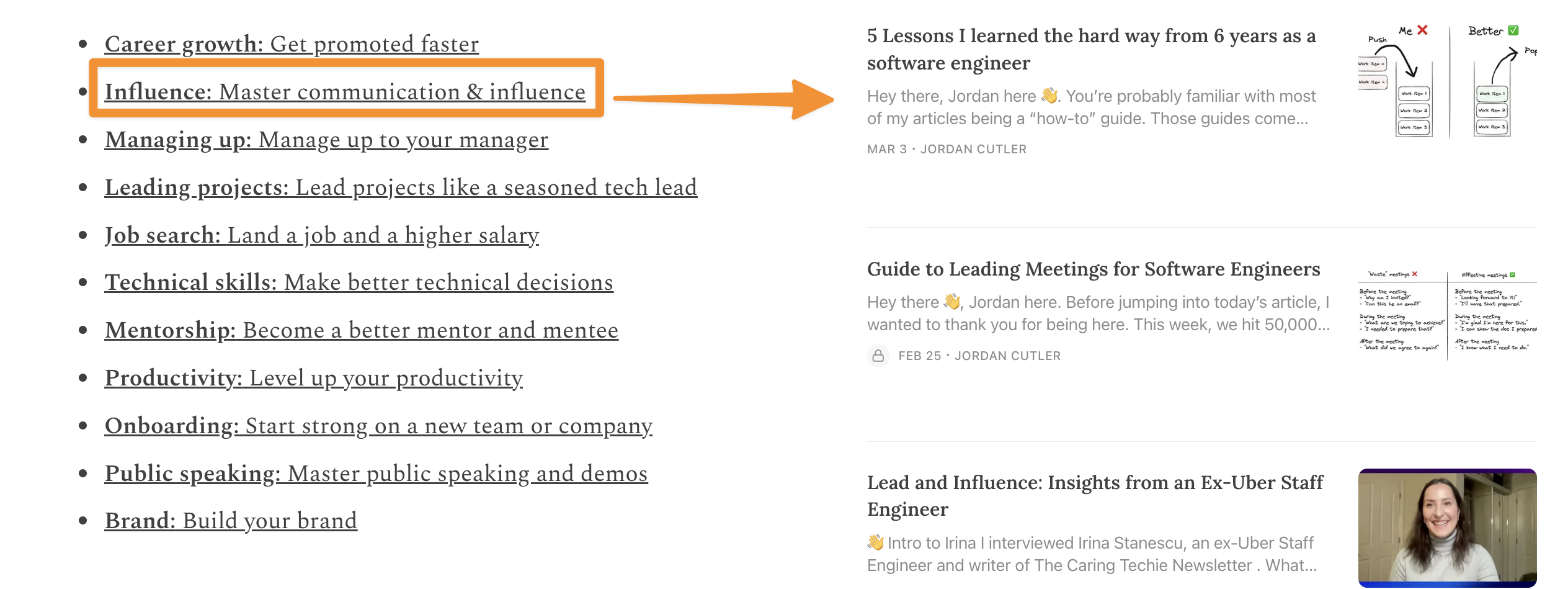 🚀 Learning tracks - by Jordan Cutler