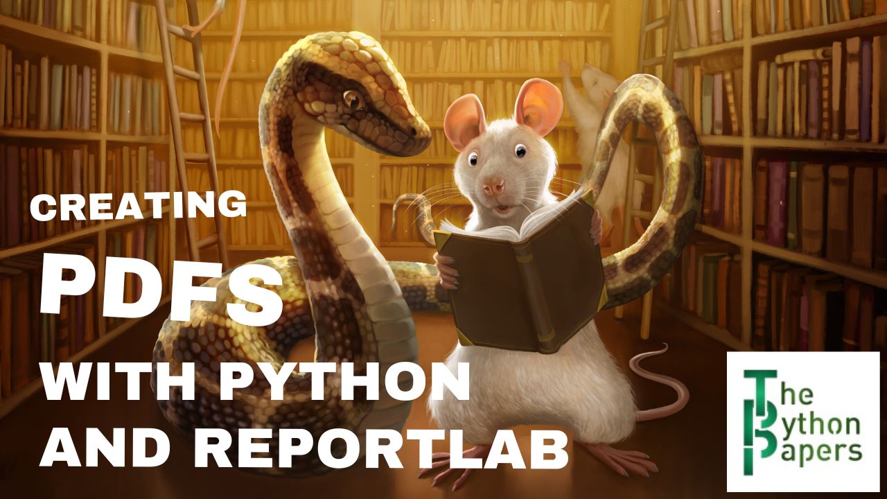 Creating PDFs with Python and ReportLab's Canvas (Part I)