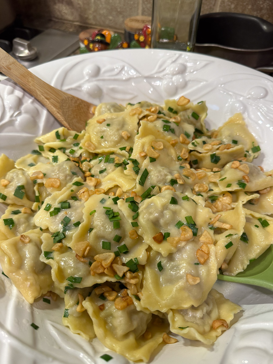 Recipe: Thanksgiving Ravioli With Meat Filling (Beef and Pork)