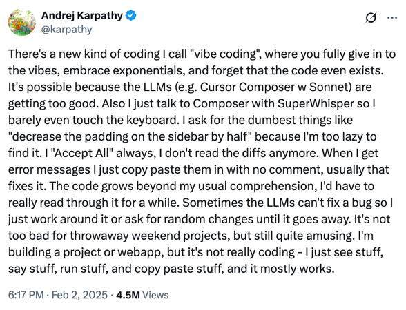 The Vibe Engineering Manifesto - by Feifan Wang