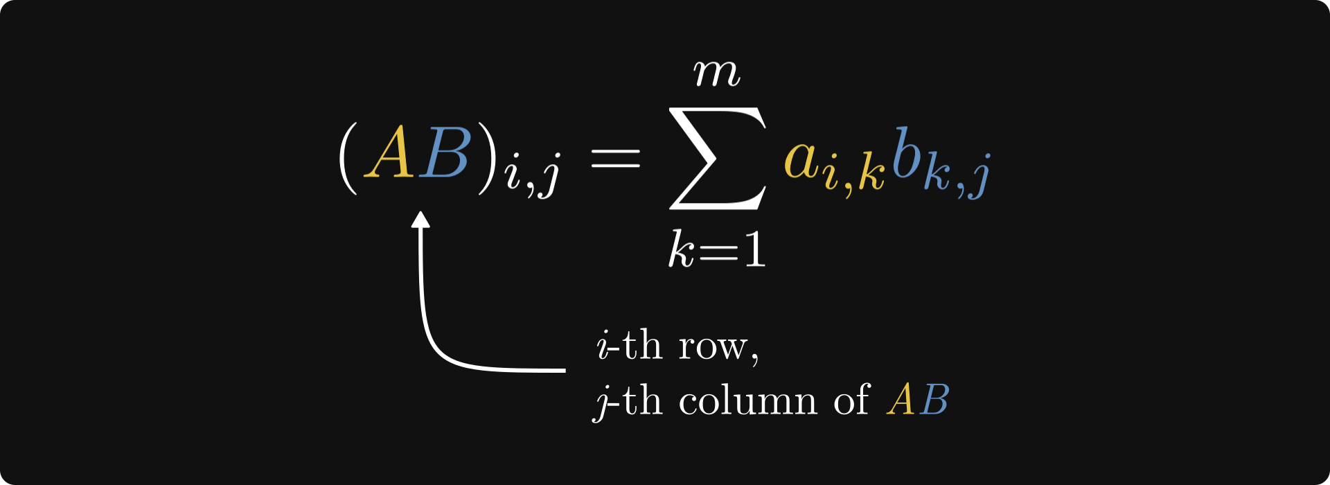 Epsilons, no. 2: Understanding matrix multiplication