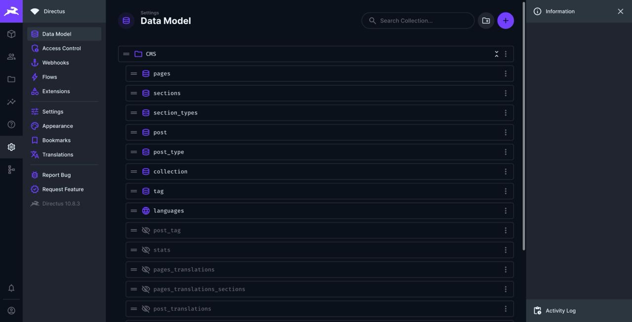 How to build a CMS with Directus and Next.js