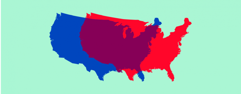 The Difference Between Blue States & Red States