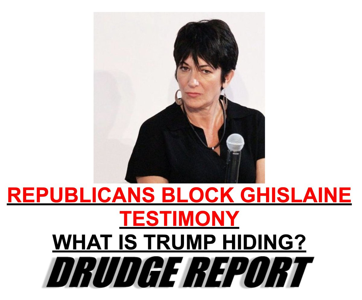 MeidasTouch Network (@meidastouch): "Front page of Drudge right now"